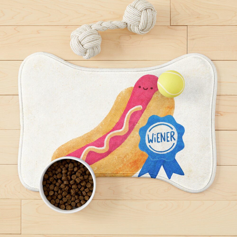 "Wiener Winner" Sticker for Sale by wildwomen | Redbubble