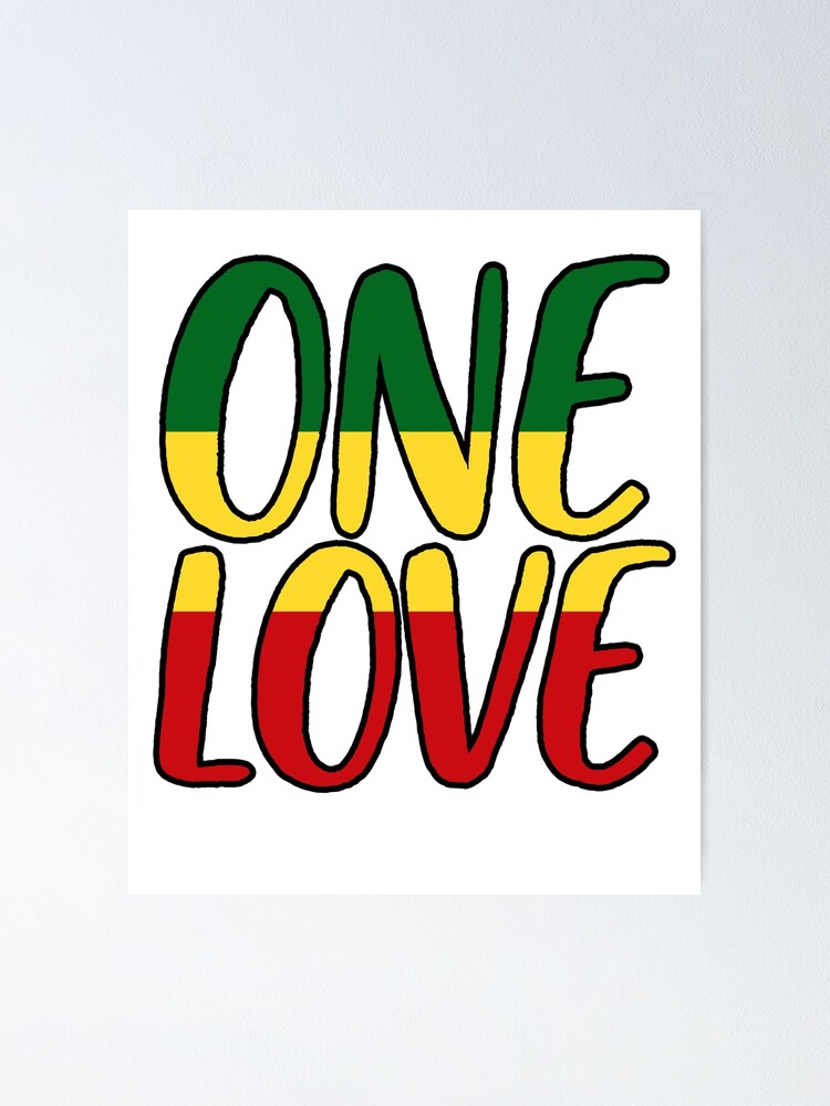 "One Love Rasta | Rasta Jamaica Weed" Poster by RoadRescuer | Redbubble