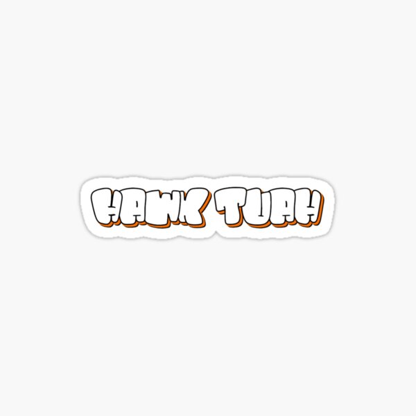 "Hawk Tuah" Sticker for Sale by Ritaclothes | Redbubble