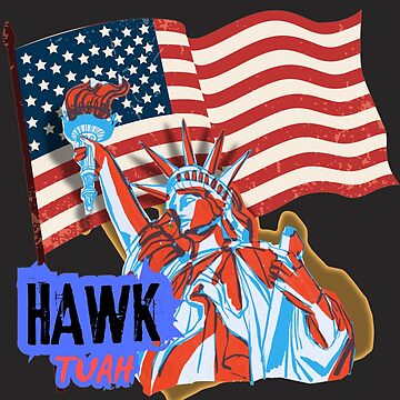 "Hawk Tuah Meme" Sticker for Sale by GNetiPL | Redbubble