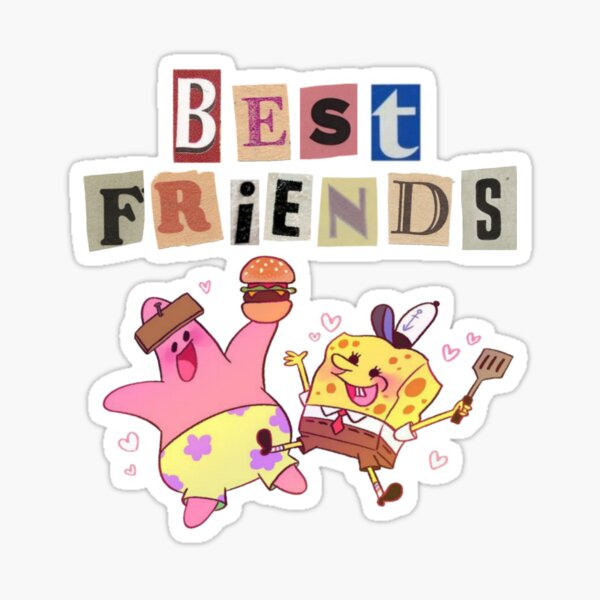 "Spongebob & Patrick " Sticker for Sale by AureliaTT | Redbubble