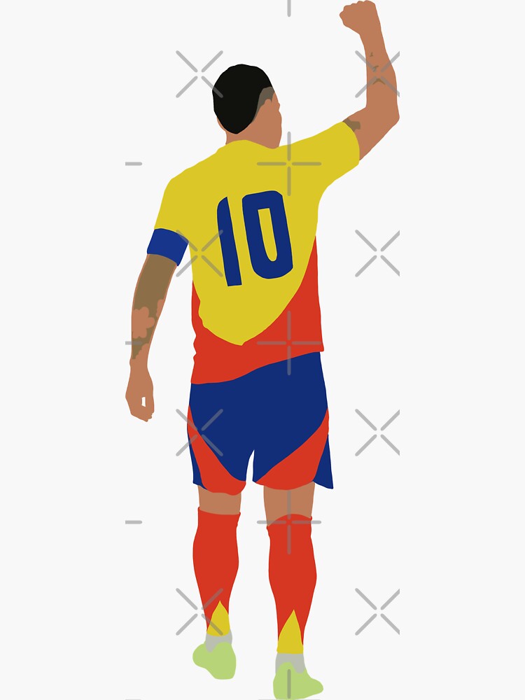 James Rodriguez Cartoon Drawing