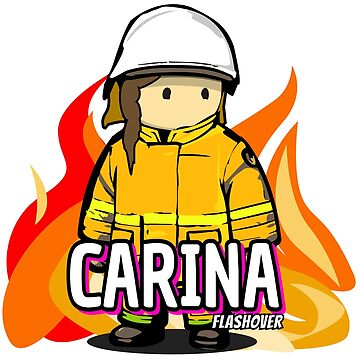 " Custom Request - Carina" Sticker for Sale by Flashover | Redbubble