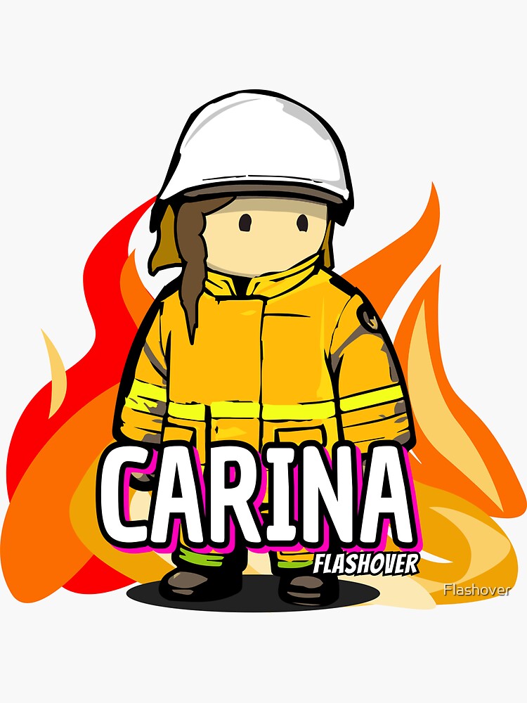" Custom Request - Carina" Sticker for Sale by Flashover | Redbubble
