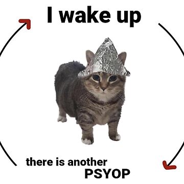 "there is another psyop" Sticker for Sale by Sterophonick | Redbubble