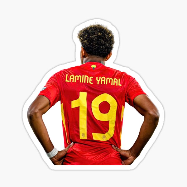 "Lamine Yamal Generational" Sticker for Sale by Braelinnn | Redbubble