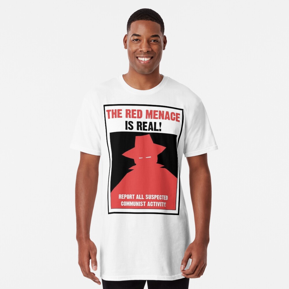 "The Red Menace Propaganda Poster" Poster for Sale by Britkek | Redbubble