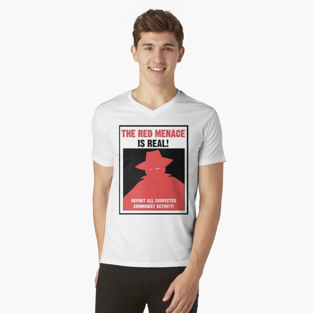 "The Red Menace Propaganda Poster" Poster for Sale by Britkek | Redbubble