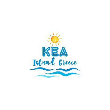 "KEA Island Greece" Sticker for Sale by BjornLundstrom | Redbubble