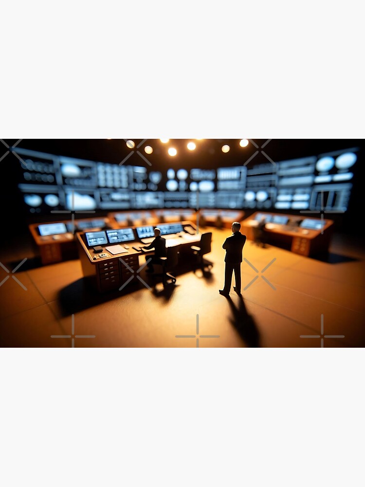 "Control Room Operations" Poster for Sale by GalenoBuffet | Redbubble