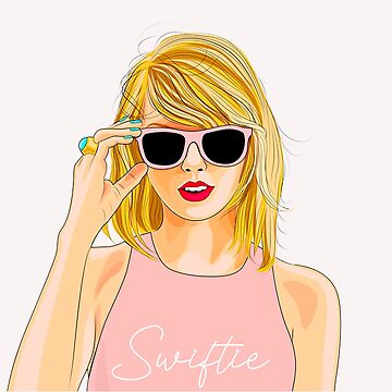 "taylor swift - swiftie" Sticker by VirginiePerez | Redbubble