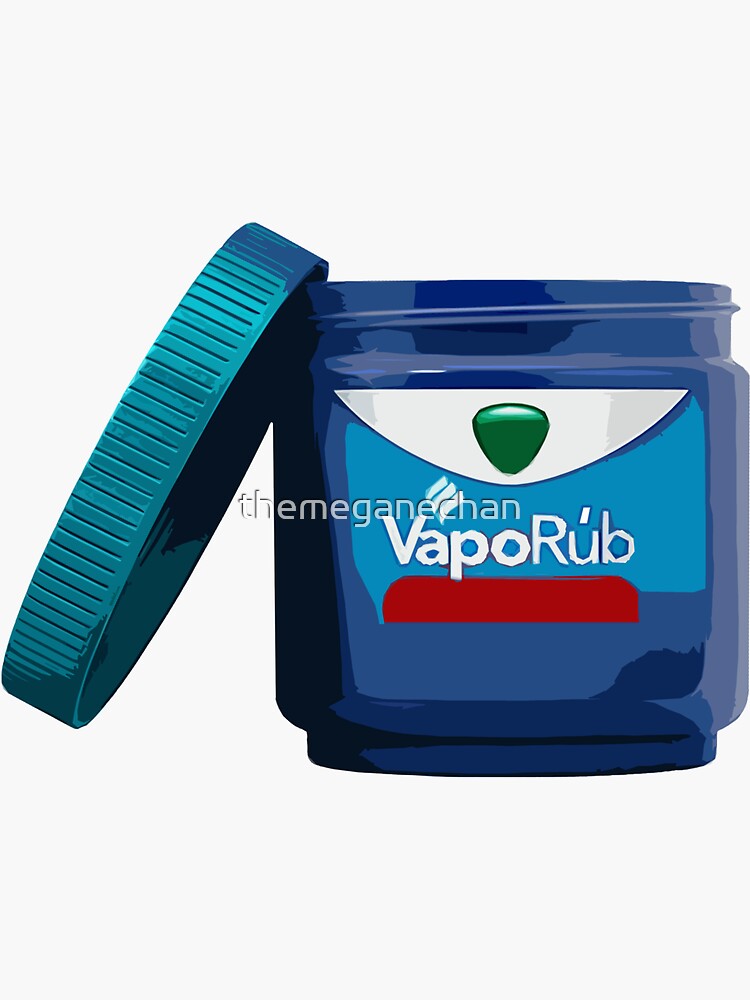 "Vaporúb" Sticker for Sale by themeganechan | Redbubble