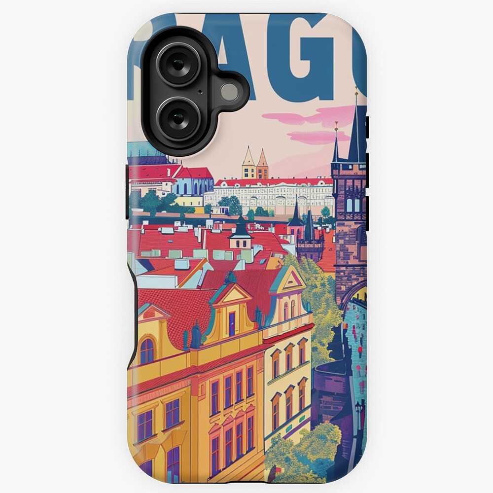 "Prague Print Prague Vector Art " Sticker for Sale by nomiraclehere ...