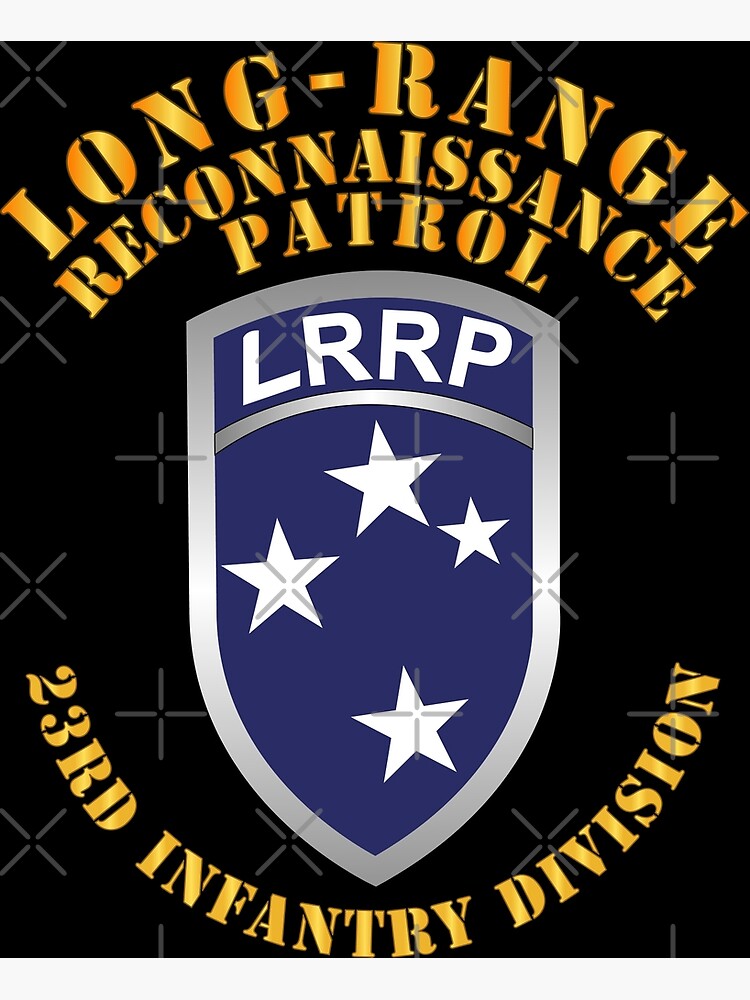 "Army - SOF - 23rd ID - LRRP" Poster for Sale by twix123844 | Redbubble
