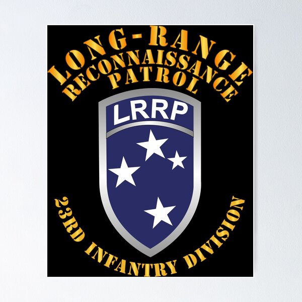 "Army - SOF - 23rd ID - LRRP" Poster for Sale by twix123844 | Redbubble