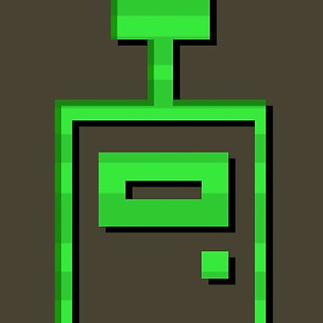 "Fallout Door Quest Marker" Sticker for Sale by MBuckenmeyer | Redbubble