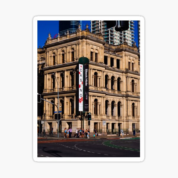 "Historic Building Brisbane" Sticker for Sale by Michael McGimpsey ...