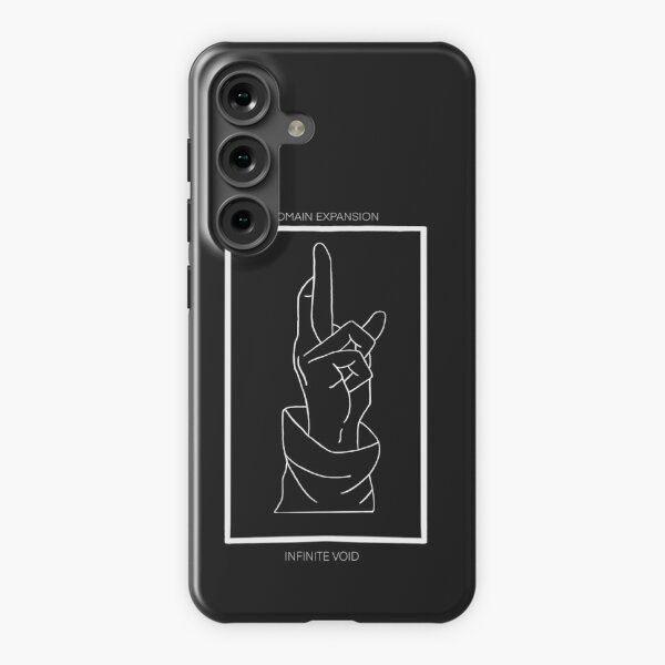 "Satoru Gojo Domain Expansion Infinite Void hand sign" Samsung Galaxy ...