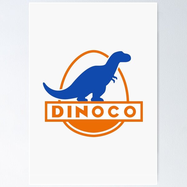 "Dinoco Shirt " Poster for Sale by xxxRxxx | Redbubble