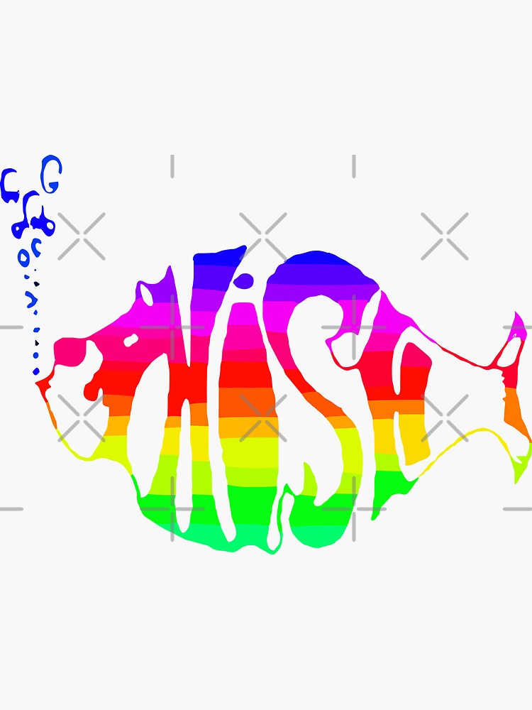 "Phish logo" Sticker for Sale by Cemilman | Redbubble