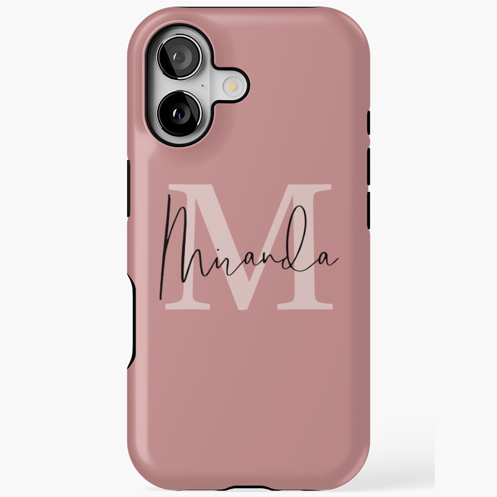 "Miranda - Custom name on black cursive font " Sticker for Sale by ...