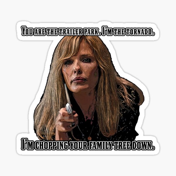 "Yellowstone - Beth Dutton Poster" Sticker for Sale by brad2ecla ...