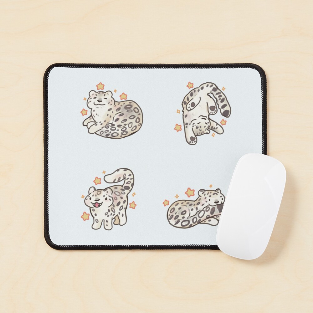 "snow leopard pack" Sticker for Sale by Artofmayara | Redbubble