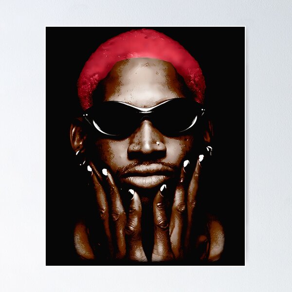 "Dennis Rodman Nba Basketball" Poster for Sale by KileyBart | Redbubble