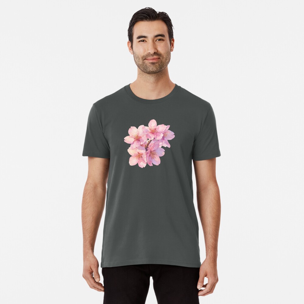 "Cherry Blossoms | Print" Sticker for Sale by Unrooted | Redbubble
