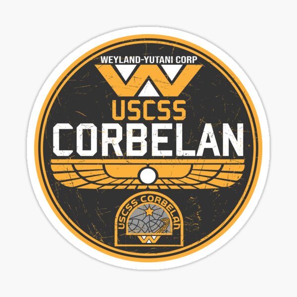 "USCSS Corbelan" Sticker for Sale by edcarj82 | Redbubble