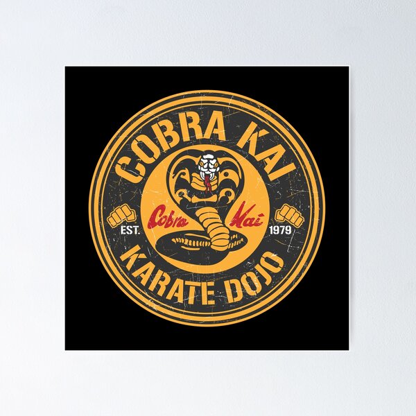 "Cobra Kai" Poster for Sale by edcarj82 | Redbubble