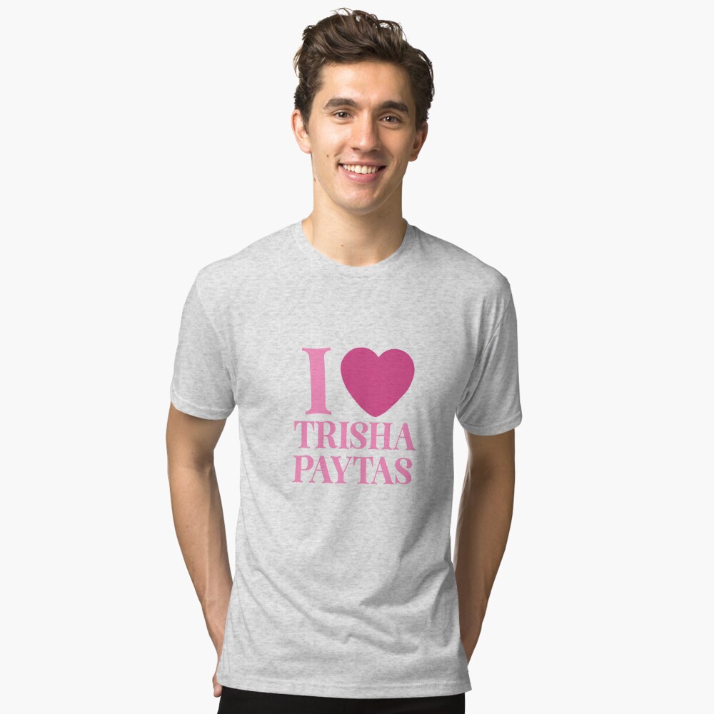 "I love Trisha Paytas" Sticker for Sale by Beyza-tuncel | Redbubble