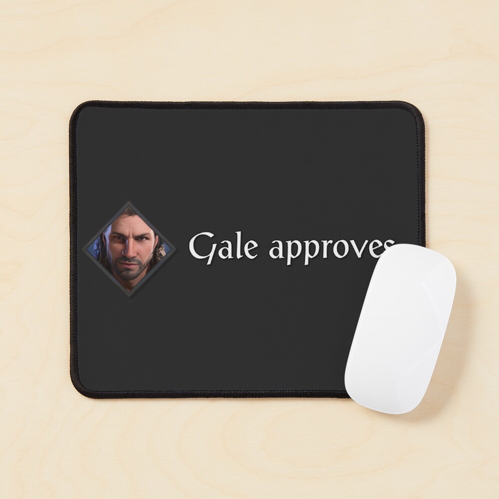 "Gale Approves" Sticker for Sale by BadLuckByDesign | Redbubble