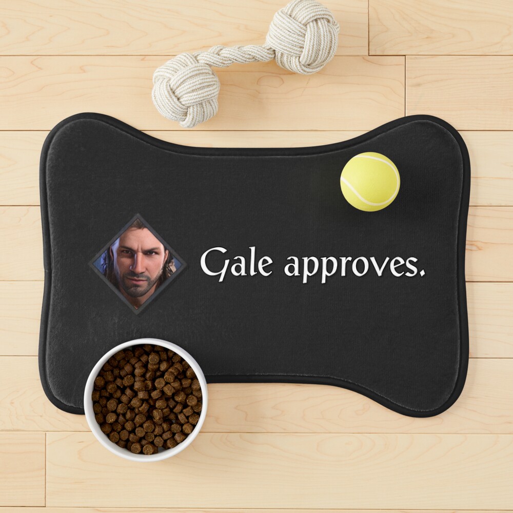 "Gale Approves" Sticker for Sale by BadLuckByDesign | Redbubble