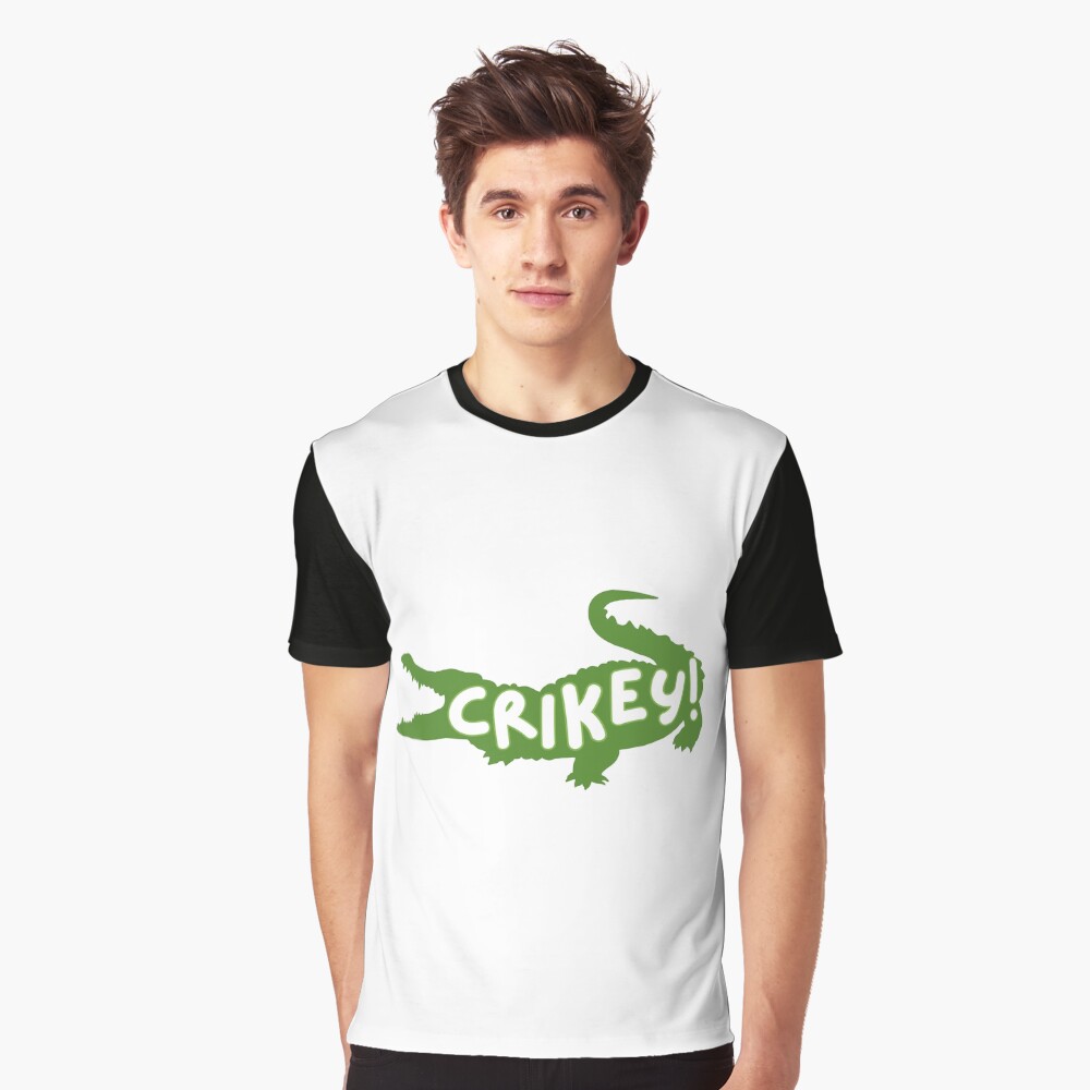 "Crocodile Crikey" Sticker for Sale by Shpecialkay | Redbubble
