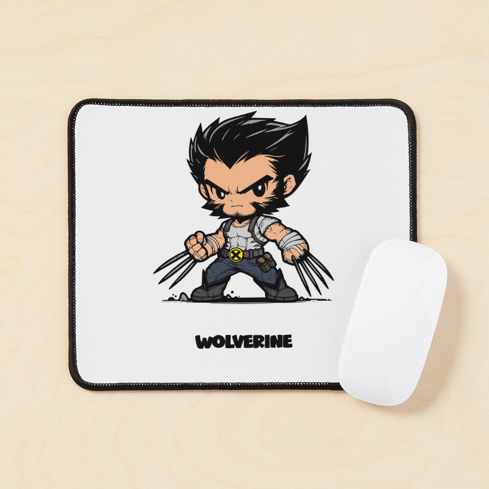 "Wolverine chibi" Sticker for Sale by CyberPanx | Redbubble