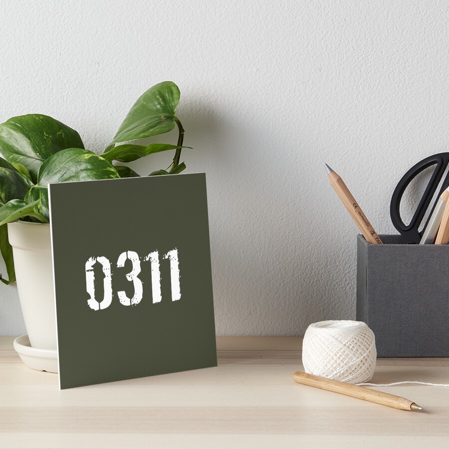 "0311 Infantry" Sticker for Sale by MilitaryCandA | Redbubble