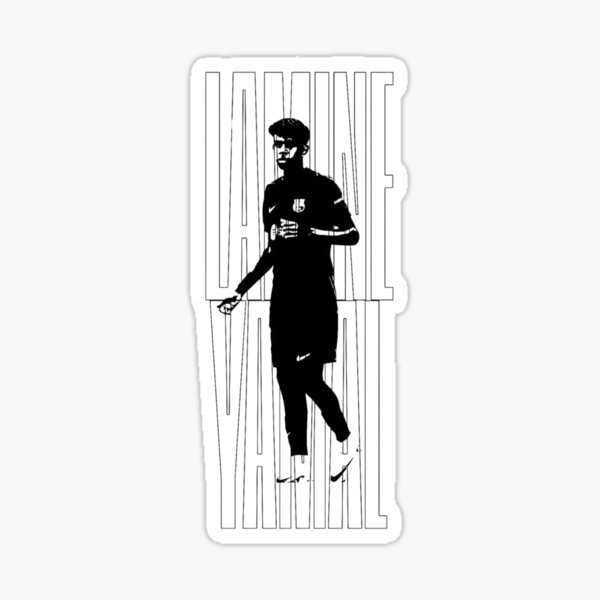 "Lamine Yamal" Sticker for Sale by miksa | Redbubble