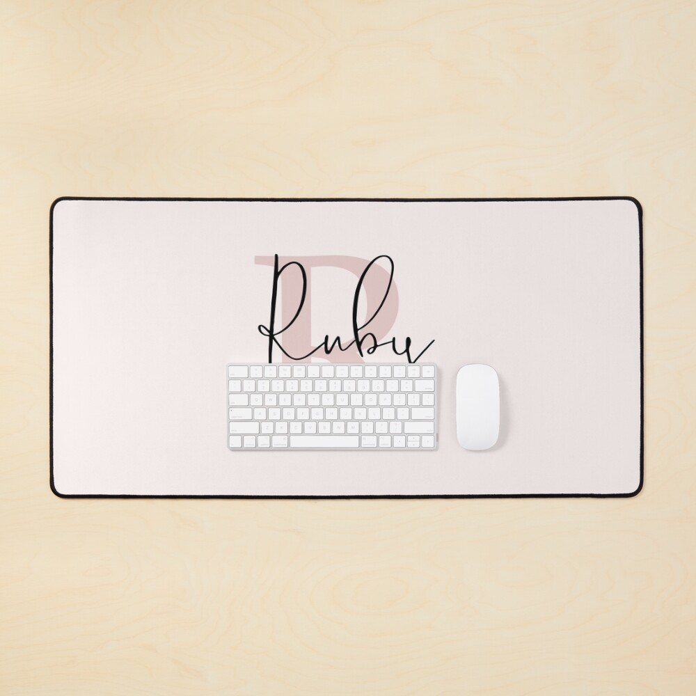 "Ruby - Custom name on black cursive font " Sticker for Sale by To the ...