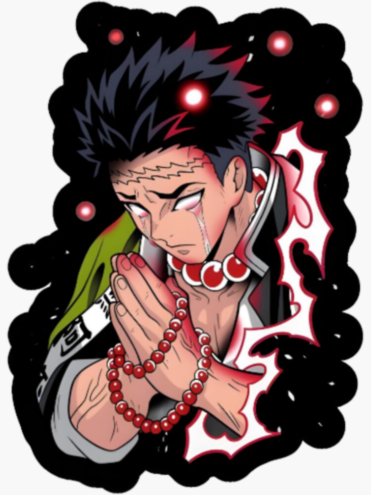 "Gyomei Himejima" Sticker by JeeanbillSart | Redbubble