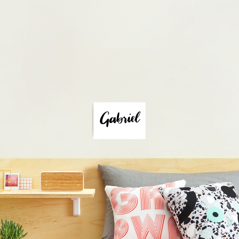 "Gabriel" Sticker for Sale by ellietography | Redbubble