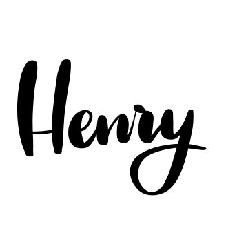 "Henry" Sticker for Sale by ellietography | Redbubble