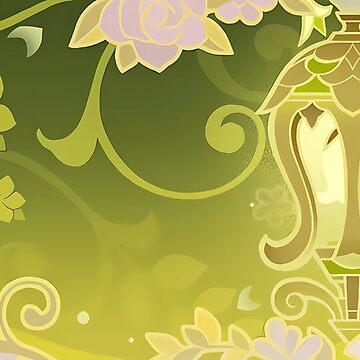 "Emilie: Base Note Genshin Impact Namecard" Sticker for Sale by ...