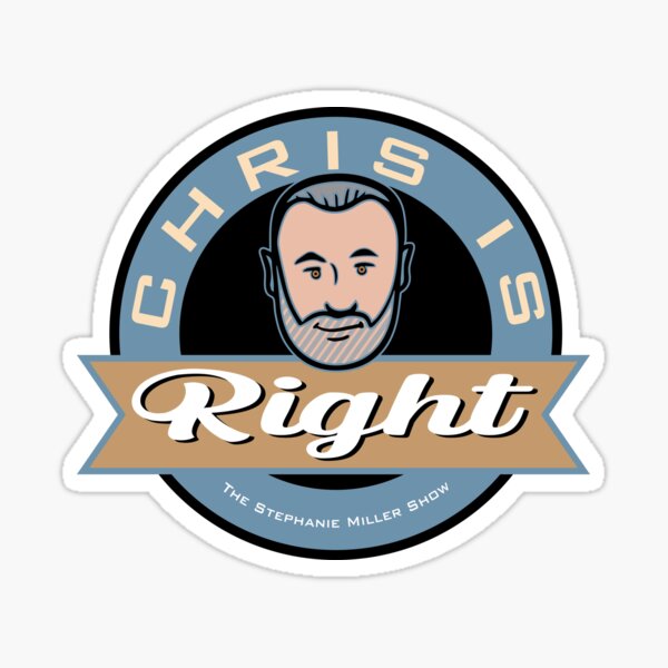 "Chris Is Right" Sticker for Sale by SMShow | Redbubble