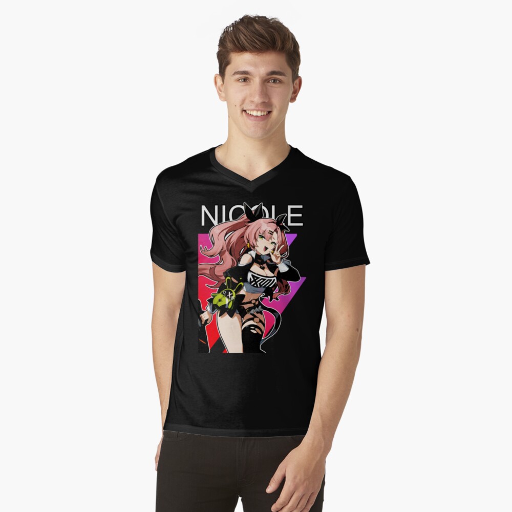 "Nicole Demara Zenless Zone Zero Shirt fan Nicole ZZZ Stickers t shirt ...