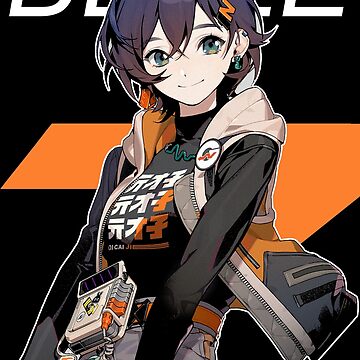 "Belle Zenless Zone Zero Shirt fan Belle ZZZ Stickers Decals ZZZ case ...