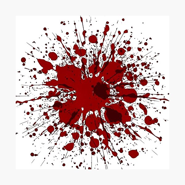 Blood Splat Tattoos Blood Spatter For Halloween Tattoo – TeMaRo™