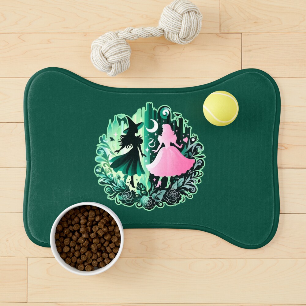 "Elphaba & Glinda Wicked the Musical" Sticker for Sale by NerdiPop ...