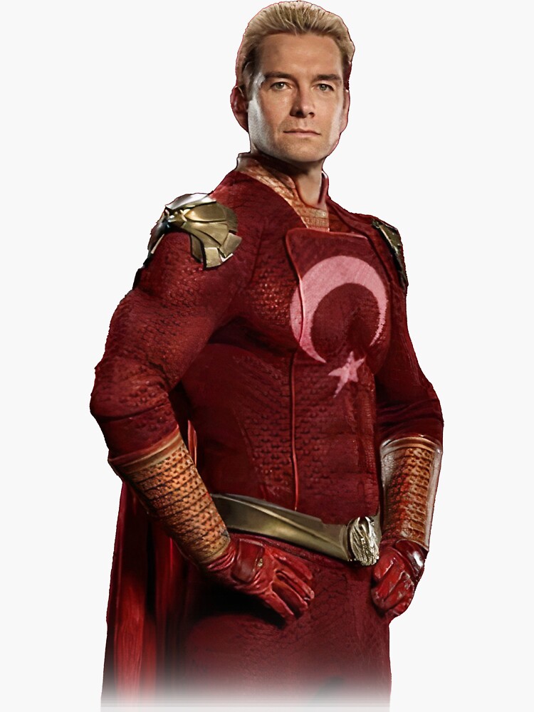 "Turkish Homelander (Transparent Background)" Sticker for Sale by ...