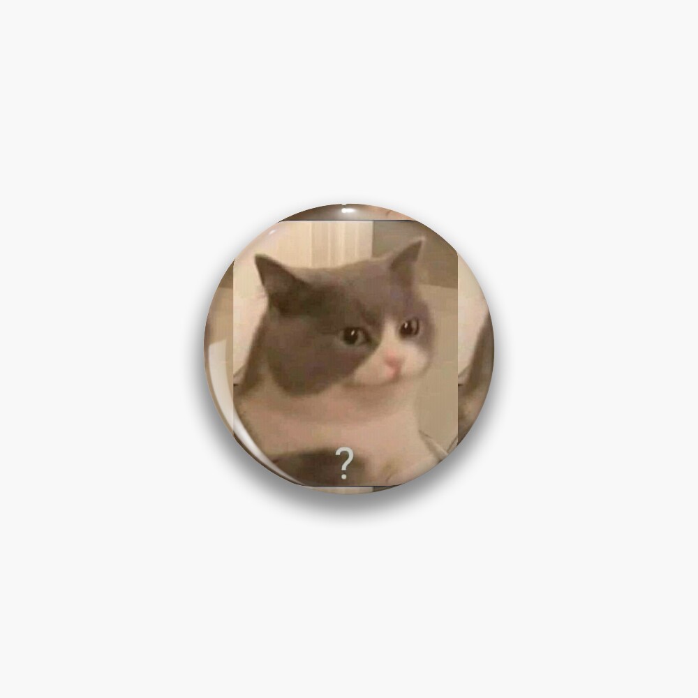 "Cat confused meme funny" Sticker for Sale by FeeK10 | Redbubble